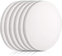 China 4 Pack Round Pre Stretched Canvases Blank Painting Canvas Boards Water Resistant for sale