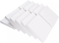China White Mini 6''x 6'' stretched painting canvas DIY Customizable Size For Painting for sale