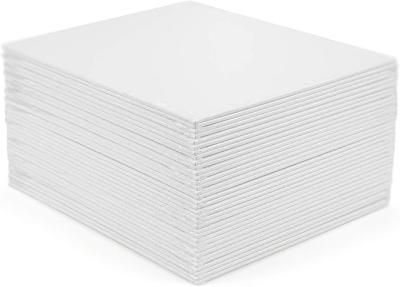 China 10''X8'' Pure Cotton Blank Canvas Panel Board 24 Pack 3mm Thickness for sale