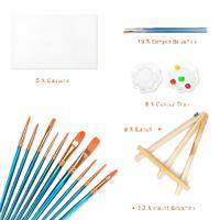 China Custom Size Art Canvas Painting Kits DIY Painting Tools For Kids for sale