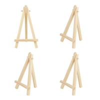 China Artist Small Wooden Display Easel Art Craft Painting Triangle Canvas Holder Stand Mini for sale