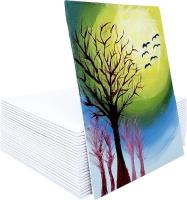 China Bulk Customize Size Painting Canvas Panel Cradled Paint Canvas Boards Water Resistant for sale
