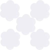China 6 Pack Painting Canvas Panel Flower Shaped Art Stretched Canvas Boards For Painting for sale