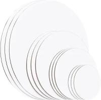 China Matte Finish Round Painting Canvas Panel , Drawing Canvas Board For Oil Painting for sale