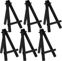China Small black wooden easel stand A Frame tripod stand Holder For Canvases Photos for sale