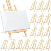 China 16''X 7.5'' Art Painting Wooden Easel H Frame Tabletop Display Easel For Events for sale