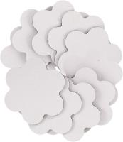 China OEM ODM Flower Shape Artists Canvas Boards 100% Pure Cotton Canvas Panels White for sale