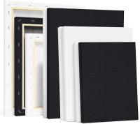 China Custom Size Linen Cotton Stretched Canvas With Wood Frame Art Supplies For Painting for sale