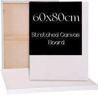 China White Pre Stretched Canvas Board Fivefold Primed 100% Cotton Large Blank Canvas Boards for sale