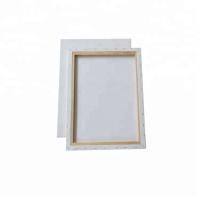 China 100x100cm Stretched Cotton Canvas with Pine Wood Frame for Painting for sale