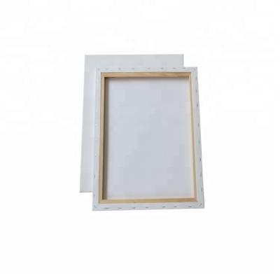 China 100x100cm Stretched Cotton Canvas with Pine Wood Frame for Painting for sale