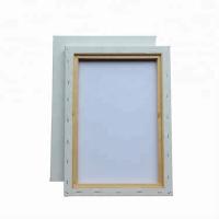 China 40x50cm Stretched Cotton Canvas with Pine Frame for Acrylic Painting for sale