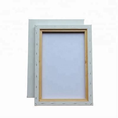 China 40x50cm Stretched Cotton Canvas with Pine Frame for Acrylic Painting for sale