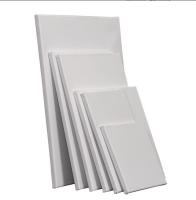 China 30cmx30cm Wood Frame Stretched Canvas Board for Oil and Acrylic Painting with Matte Finish for sale