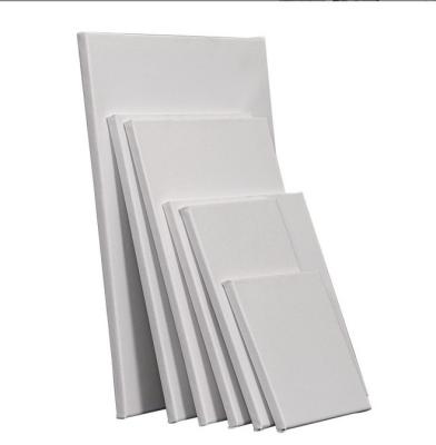 China 30cmx30cm Wood Frame Stretched Canvas Board for Oil and Acrylic Painting with Matte Finish for sale