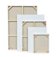 China Large Size Stretched Canvas Board with 380+/-50 Thickness Matte Finish for Custom Size Oil Painting for sale