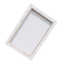 China Customized Size 100% Cotton Stretched Canvas Board with Matte Finish for Oil and Acrylic Painting for sale