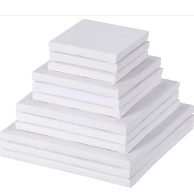 China Custom Size Stretched Canvas Board with Matt Surface for Inkjet Printing and Acrylic & Oil Painting - 280g/380g Weight for sale
