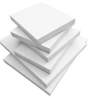 China Custom Size 380g Pure Cotton Stretched Canvas Board with Back Staple Allowed for Acrylic & Oil Painting for sale