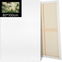 China 100% Cotton Custom Size Stretched Canvas Board Triple Primed Gesso for Acrylic and Oil Painting for sale
