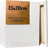 China Custom Size 280g Cotton Stretched Canvas Board Triple Primed Gesso for Artist Painting for sale