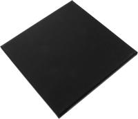 China 20x25cm Pre Stretched Fivefold Primed 100% Cotton Black Painting Canvas Board for Artists for sale