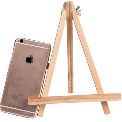 China Factory Direct Sale Manufacturer High Quality Pine Wood Artist Easel Display Stand for Painting for sale