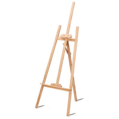 China Wholesale 70 cm 90 cm 120 cm 150 cm Artwork Display Wooden Easel Stand Wooden Painting Easel for sale