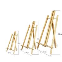 China Wholesale Painting Artwork Display Wooden Easel Stand Tabletop Mini Wooden Easel for sale