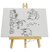 China Wholesale Painting Artwork Display Wooden  Easel Stand Tabletop Mini Artist Easel for sale