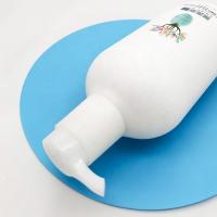 China Hot Selling 400ml Eco Friendly Plastic HDPE Empty Shampoo Oval Shape Bottles Body Wash Shower Gel Lotion Bottle with Lotion Pump for sale