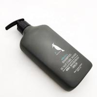 China 60ml 200ml 400ml 750ml Eco Friendly Plastic HDPE Empty Grey Shampoo Bottles With Lotion Pump for sale