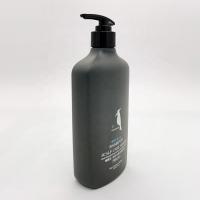 China 60ml 200ml 400ml 750ml Eco Friendly Plastic HDPE Empty Grey Shampoo Bottles With Lotion Pump for sale