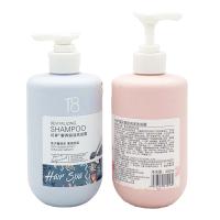 China Hot Selling Fat Round 280ml 330ml 400ml Plastic Bottle HDPE Soft Touch Custom Cosmetic Packaging Shampoo Body Wash Lotion Bottle for sale