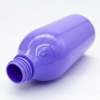 China Free Sample Wholesale Custom Empty 500ml PET Plastic Hair Lotion Bottle Boston Round Shampoo Shower Gel Body Wash Pump Bottles for sale