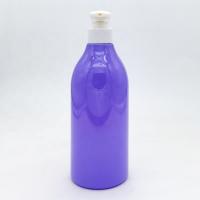 China Free Sample Wholesale Custom Empty 500ml PET Plastic Hair Lotion Bottle Boston Round Shampoo Shower Gel Body Wash Pump Bottles for sale