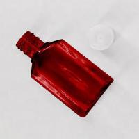 China 2oz 4OZ PET Container Cough Syrup Bottle Clear Square Medicine Liquid Oral Plastic Bottle With Cap for sale