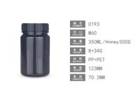 China Custom Cheap Price 200ml 350ml 500ml PET Plastic Packaging Vitamin Supplement Empty Pill Bottles Medical White Capsule Bottles for sale