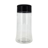 China Free Sample Cheap 280ml Plastic PET Seasoning Bottle Salt Pepper Herb Flavoring Spice Jars with Twist Cap for Kitchen Powder for sale