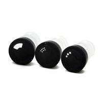 China Free Sample Cheap 280ml Plastic PET Seasoning Bottle Salt Pepper Herb Flavoring Spice Jars with Twist Cap for Kitchen Powder for sale
