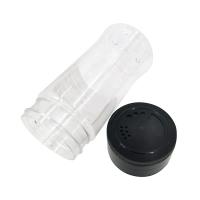 China Free Sample Cheap 280ml Plastic PET Seasoning Bottle Salt Pepper Herb Flavoring Spice Jars with Twist Cap for Kitchen Powder for sale