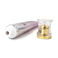 China Customized 20ML 25ML 30ML Face Eye Cream Plastic Cosmetic Soft Tube Empty Skincare Cream Lotion Gel Soft Tubes With Acrylic Caps for sale