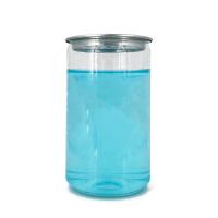 China Custom Cheap 210ml 300ml 330ml 500ml PET Clear Juice Cans with Easy Open End Soft Drink Soda Coffee Beverages Tea Beer Cans for sale