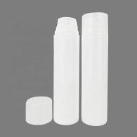China Free Sample Factory Custom Facial Cleanser Plastic Lotion Bottles White 220ml Body Care Sunscreen PP Dispenser Bottles with Pump for sale