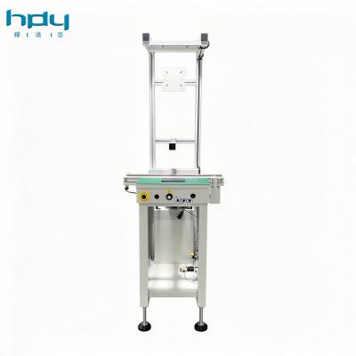 China Automatic Width Adjust Chain Conveyor with 35B Stainless Steel Chain and Built-in Inspection Light for SMT Lines for sale