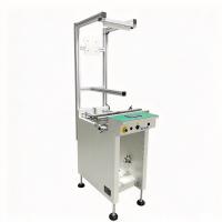 China 35B Stainless Steel Chain Linking Conveyor with Automatic Rail Width Adjustment 50-350mm and PLC Control for SMT Production for sale