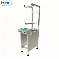 China 35B Stainless Steel Chain Linking Conveyor with Automatic Rail Width Adjustment 50-350mm and PLC Control for SMT Production for sale