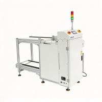 China Magazine PCB Unloader with True Color Touch Screen and 90W Taiwan-made Brake Motor for Adjustable Platform Pitch for sale
