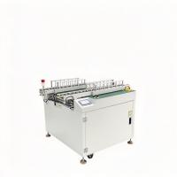 China Dual Track PCB Sorting Machine with 280mm Board Passing Width and Automatic NG Storage up to 10 PCS Controlled by Inovance PLC for sale