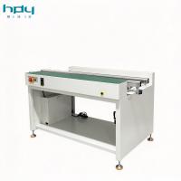China 1.8M Single Rail Chain PCB Linking Conveyor with 1800mm Rail Length, 10kg Load Capacity, and 50-600mm Width Adjustment for SMT Lines for sale